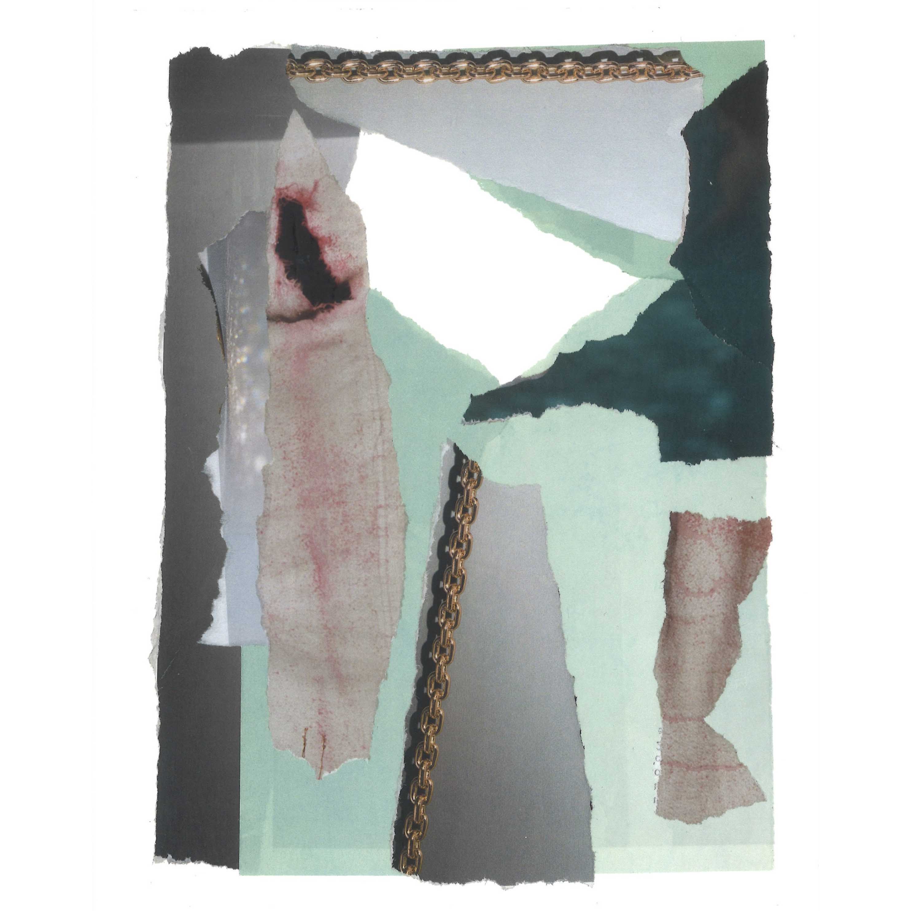 Heather Polk Abstract Collage – PxP Contemporary