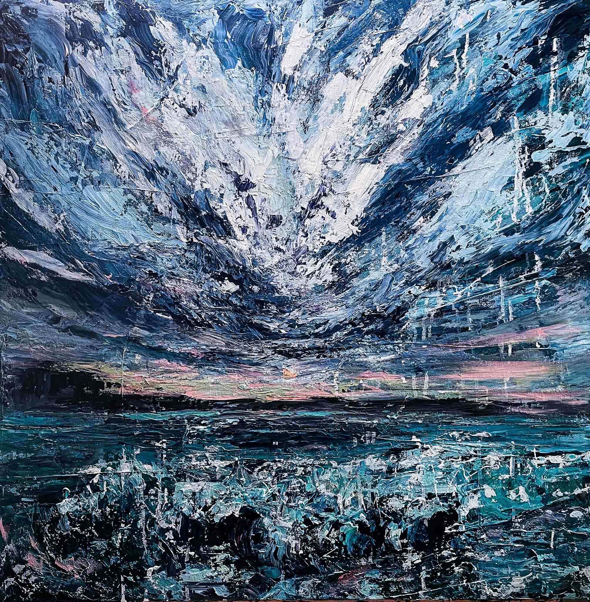 Kat Collins, Horizons - Original Painting – PxP Contemporary