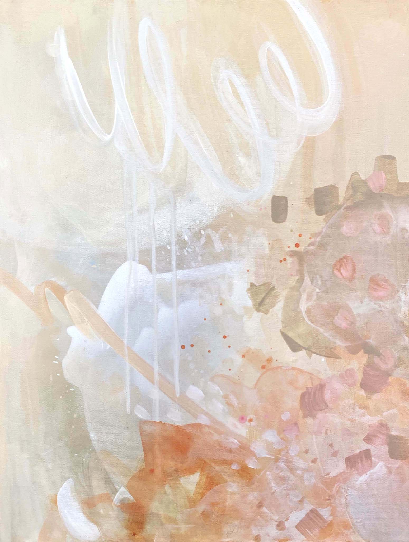 Nicolle Cure, Milky Way Sunset - Original Abstract Painting – PxP ...